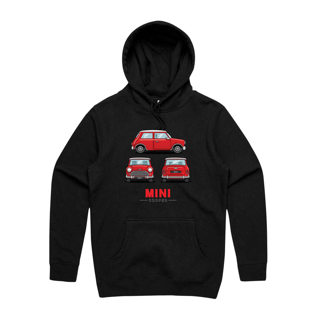 Mini Cooper - Hoodie– Classic Garage Apparel