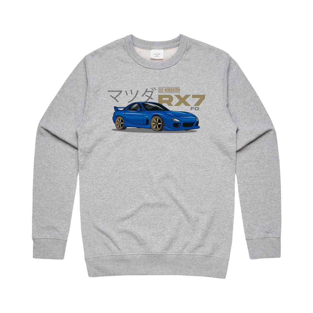 Mazda RX7 - Crew– Classic Garage Apparel